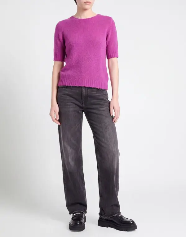 KAOS Sweater Mauve Size Acrylic, Polyamide, Wool, Mohair Wool, Elastane