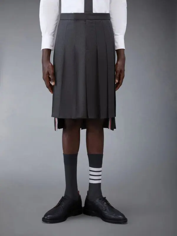 Thom Browne Classic-rise Pleated Skirt