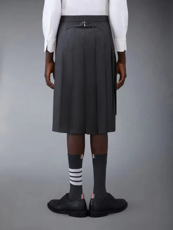 Thom Browne Classic-rise Pleated Skirt