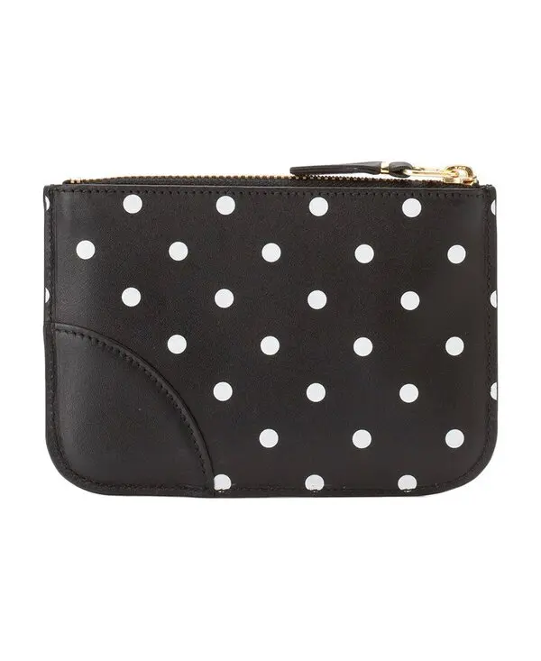 Comme Des Garçons Polka-dot Coin Pouch