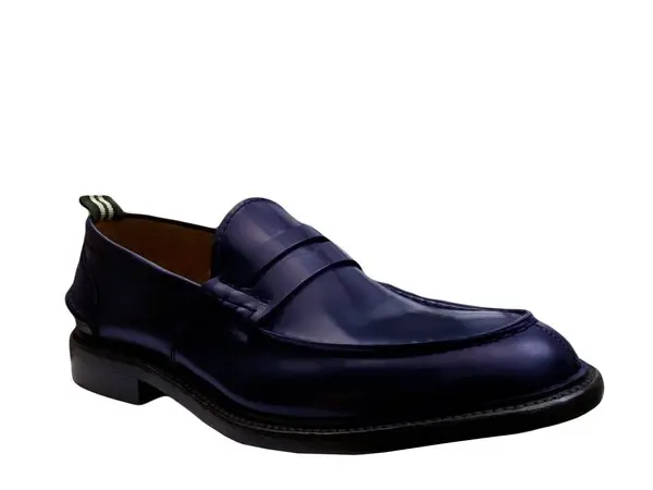 GREEN GEORGE Round Head Formal Business Shoes