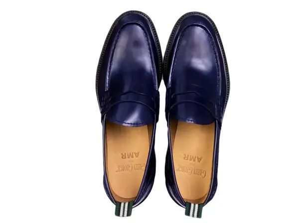 GREEN GEORGE Round Head Formal Business Shoes