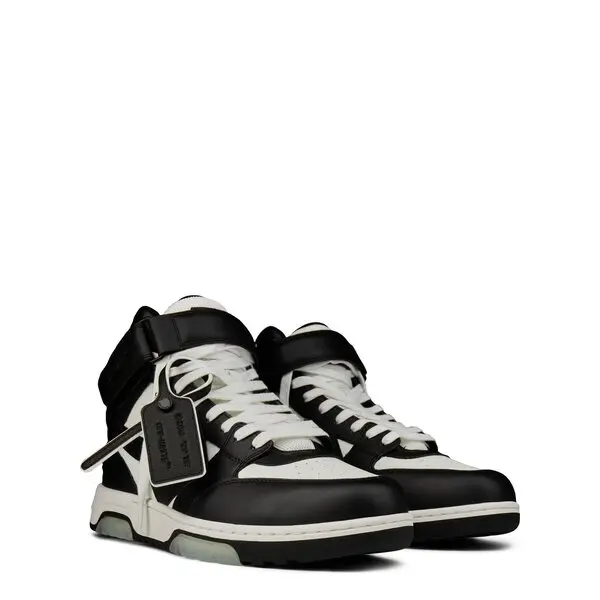 Off-White Trendy Mid-top Sneakers