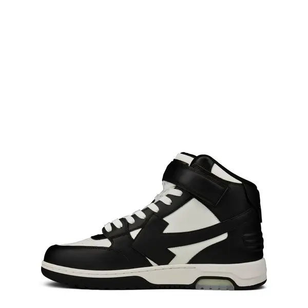 Off-White Trendy Mid-top Sneakers