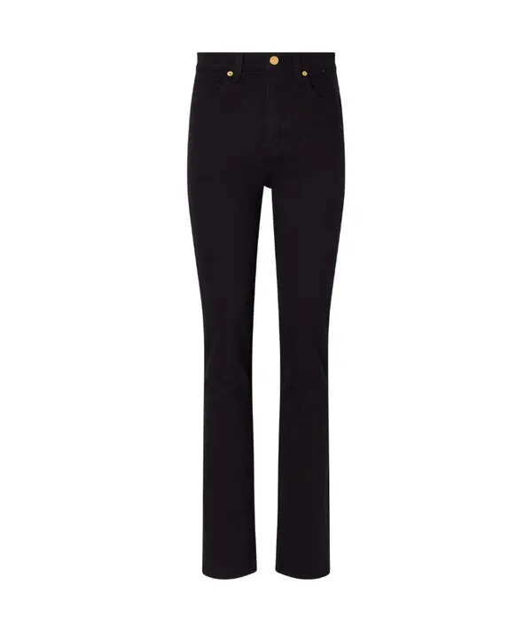 JAMIE HALLER The Slim Stovepipe Skinny-leg Denim Pants