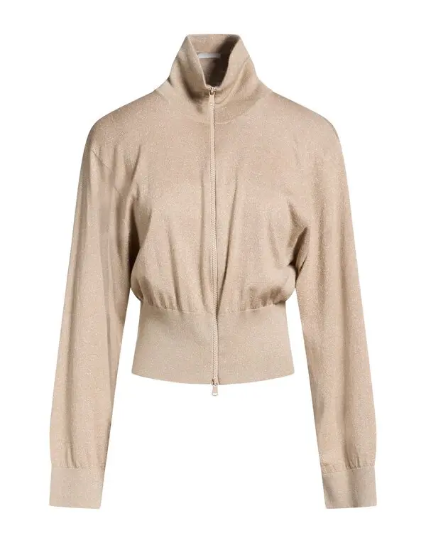 Brunello Cucinelli Cardigan Size Cashmere, Silk, Polyamide, Metallic Polyester