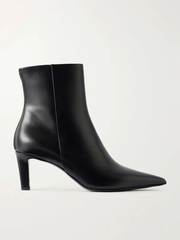 JIMMY CHOO Frankie 65 Leather Ankle Boots