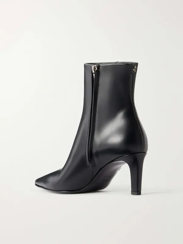 JIMMY CHOO Frankie 65 Leather Ankle Boots