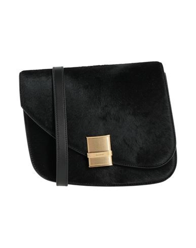 FERRAGAMO Calf Hair Flap Bag