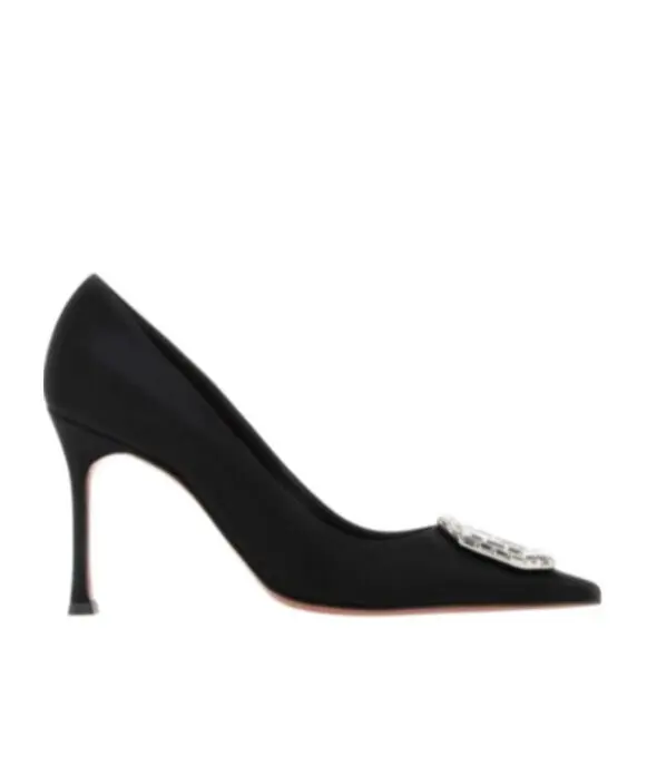 Amina Muaddi Pointed High Heels