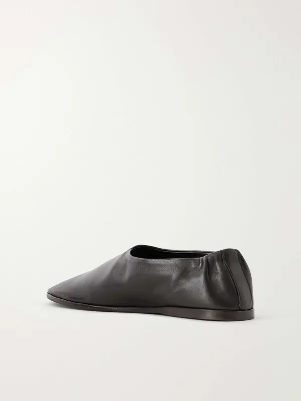 LEMAIRE Glove Leather Slip-ons