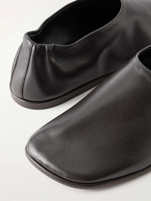 LEMAIRE Glove Leather Slip-ons