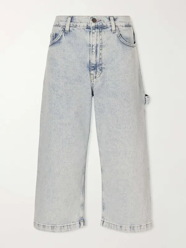 SANDERLAK Low-rise Wide-leg Jeans