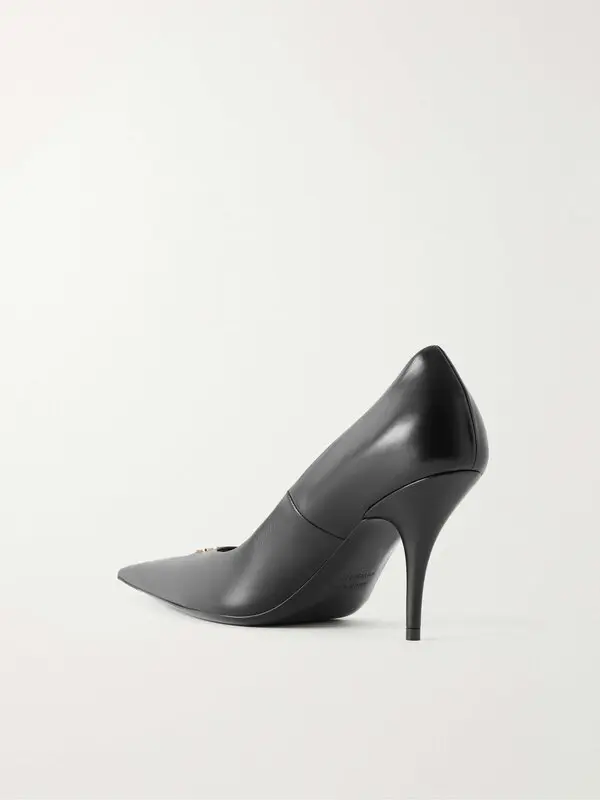 Balenciaga Avenue Bb 90 Leather Pumps