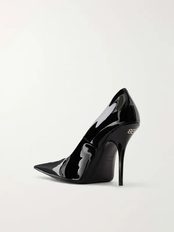 Balenciaga Avenue 110 Patent Leather Pumps