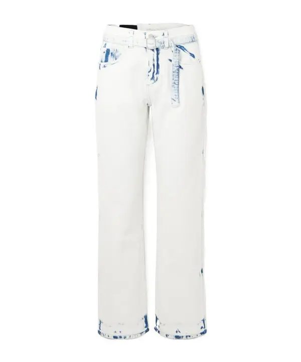 Proenza Schouler Ellsworth Straight Leg Jeans - Light Blue