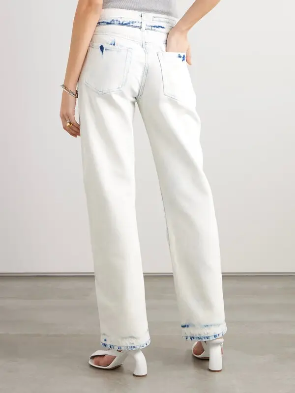 Proenza Schouler Ellsworth Straight Leg Jeans