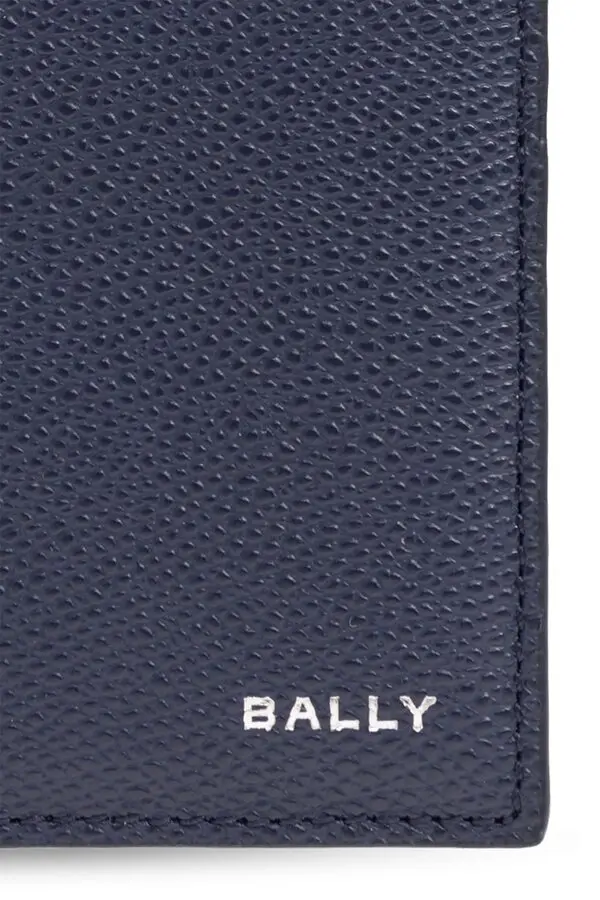 Bally Logo Detailed Bi-fold Wallet