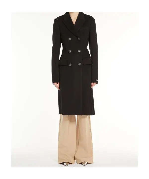 Sportmax Selim Double-breasted Sheepwool Coat