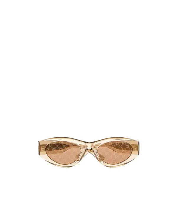 Gucci Oval Frame Sunglasses