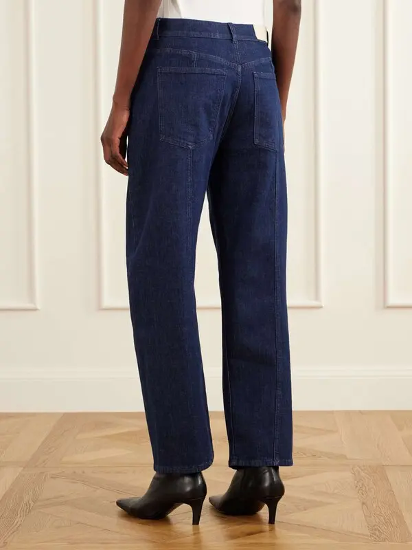 Another Tomorrow High-rise Organic Barrel-leg Jeans
