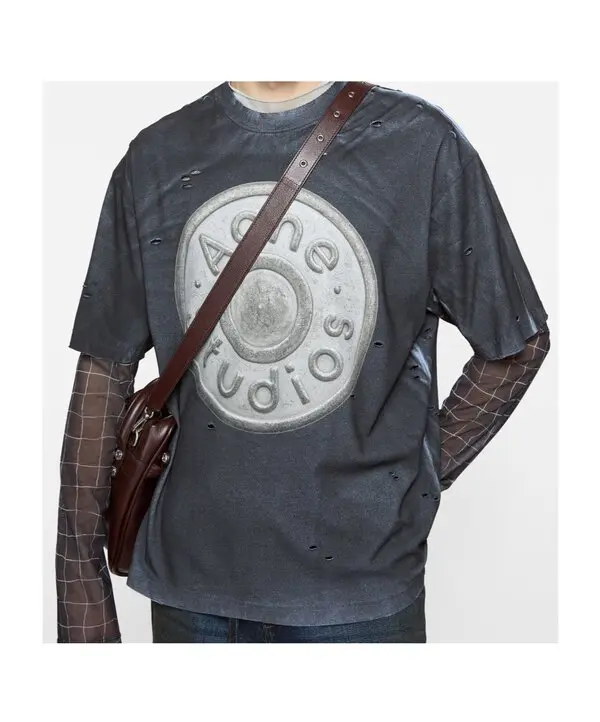 Acne Studios Logo Relaxed Fit T-shirt