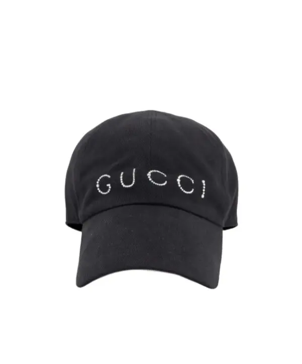 Gucci Letter-logo Baseball Cap - Black