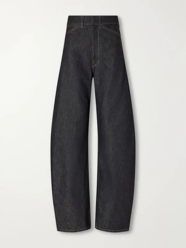 LEMAIRE High-waist Barrel-leg Jeans