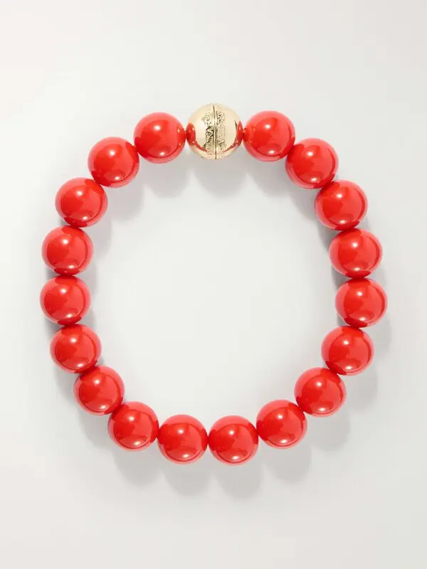 Carolina Herrera Ball Resin Necklace