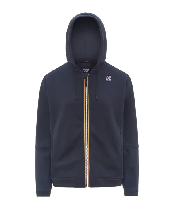 K-WAY Prosper Brushed Full Zip Fleece Hoodie - Black