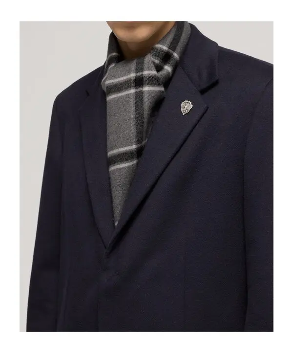 Gucci Tartan Wool Cashmere Scarf