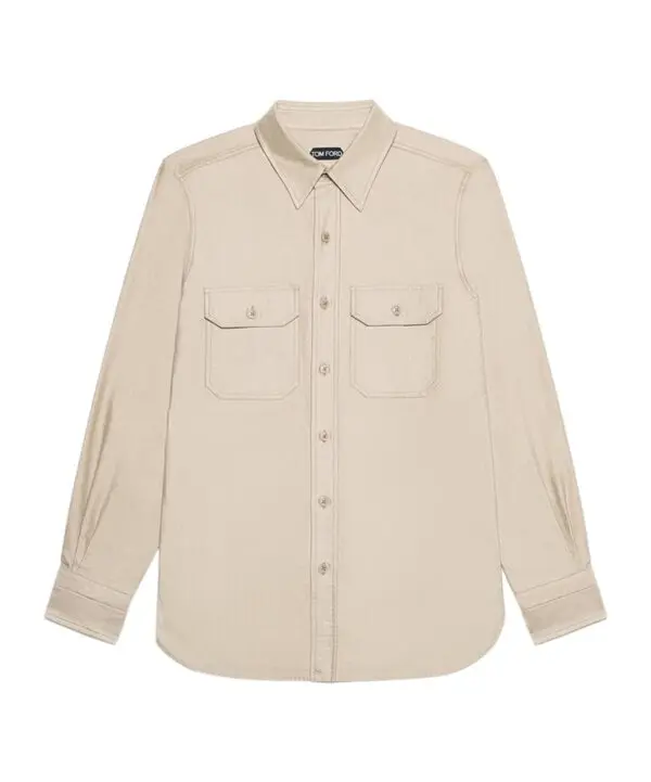 TOM FORD Military Patch-pocket Shirt