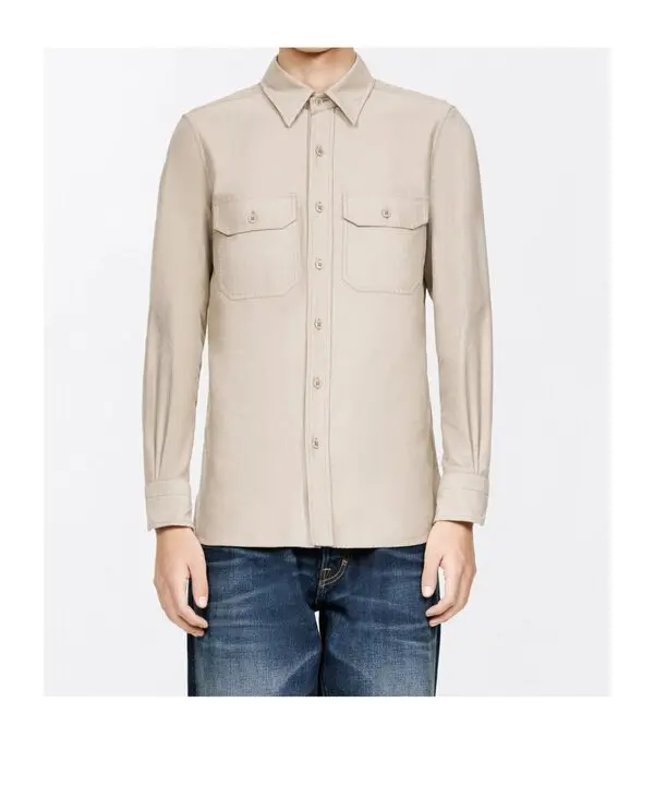 TOM FORD Military Patch-pocket Shirt