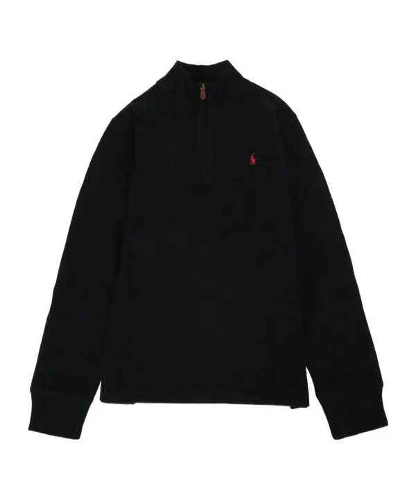 Polo Ralph Lauren Long-sleeved Sweatshirt With Logo Detail - Black