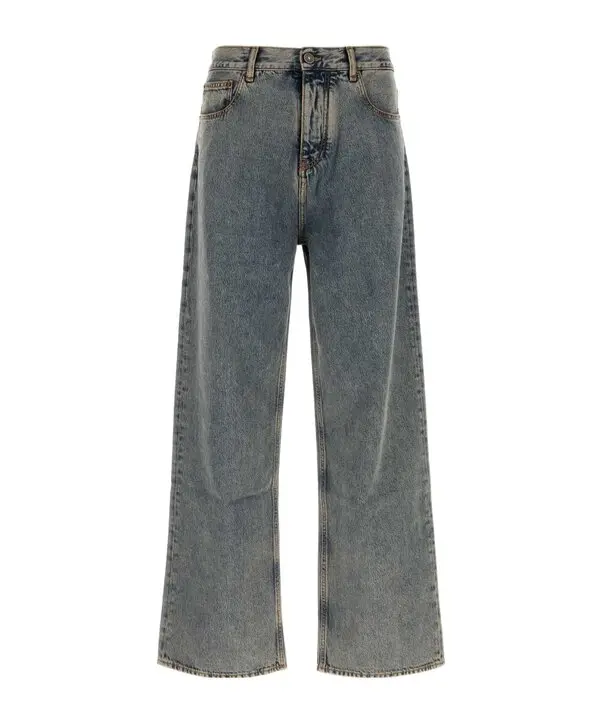 Amiri Vintage Washed Wide-leg Jeans