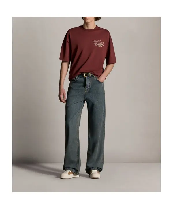 Amiri Loose Fit Wide-leg Jeans