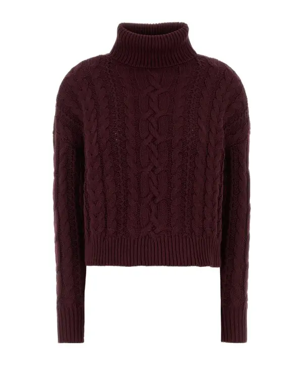 Ralph Lauren Cable-knit Long-sleeve Sweater - Brown