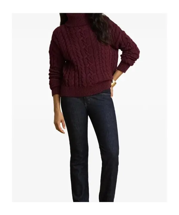 Ralph Lauren Cable-knit Long-sleeve Sweater