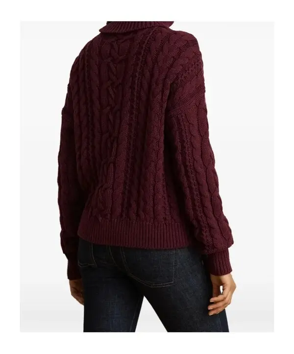 Ralph Lauren Cable-knit Long-sleeve Sweater