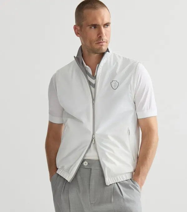 Brunello Cucinelli Water-resistant Crest Reversible Gilet