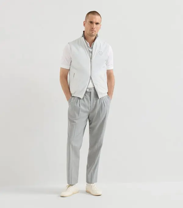Brunello Cucinelli Water-resistant Crest Reversible Gilet