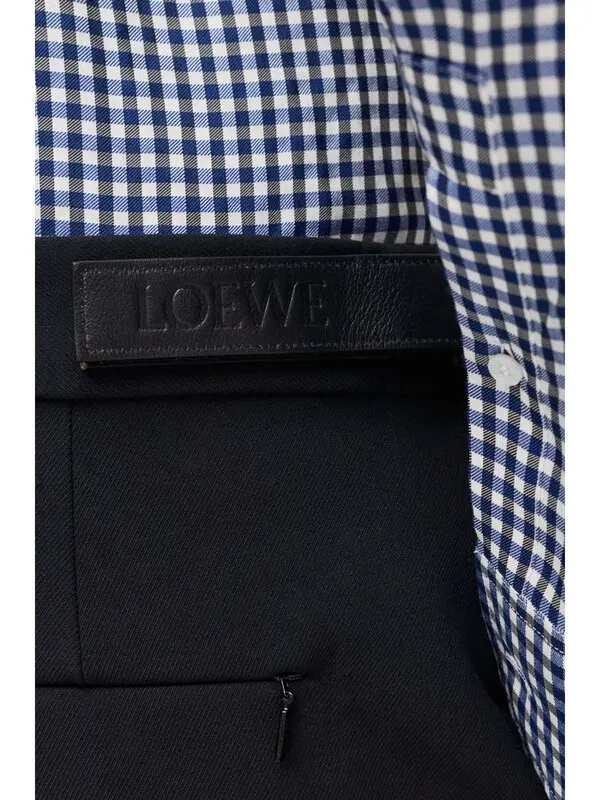 Loewe Stretch Wool Blend Trousers
