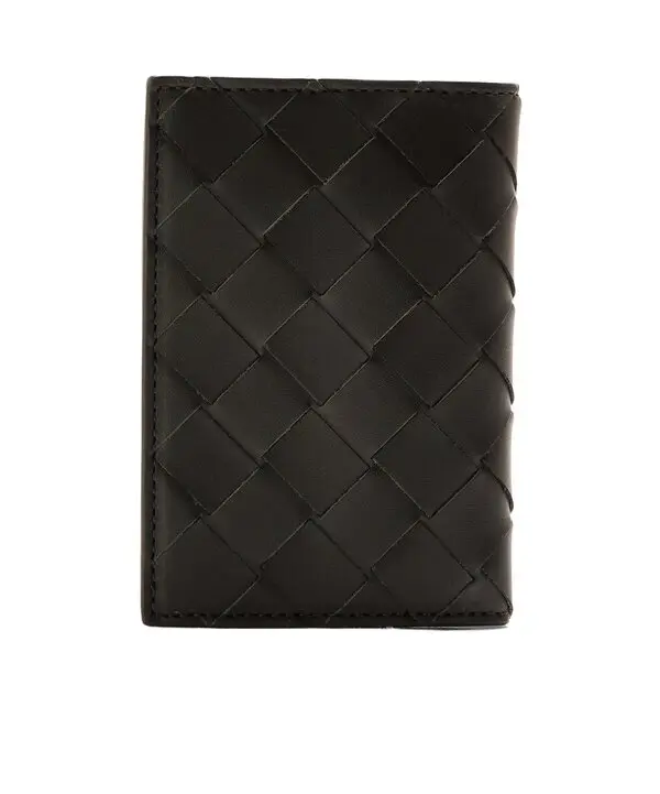 Bottega Veneta Solid Color Card Holder