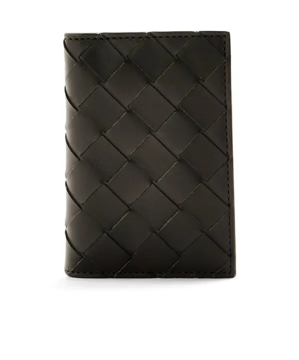 Bottega Veneta Solid Color Card Holder