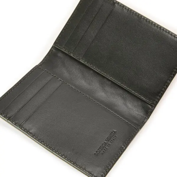 Bottega Veneta Solid Color Card Holder