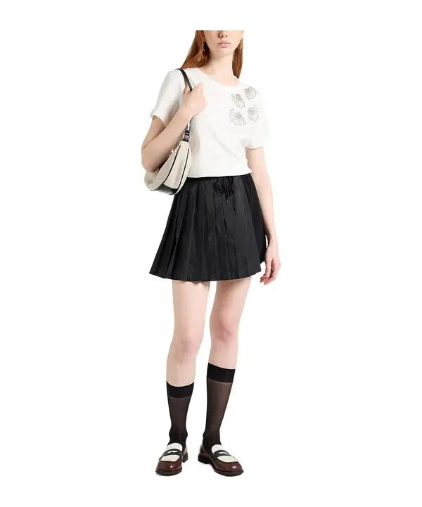 MAXCO. Max&co. Pleated Midi Skirt