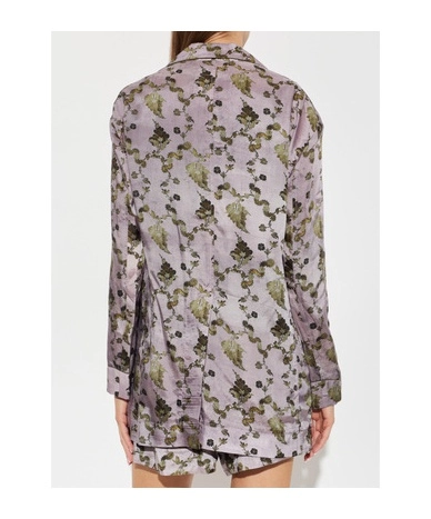 R13 Floral Print Relaxedfit Blazer