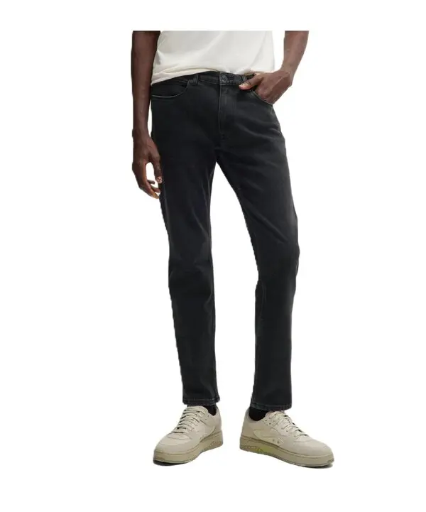 Hugo Boss Washed Straightleg Denim Trousers
