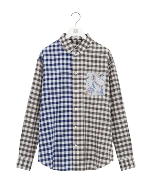 Loewe Shirt In Wool And Cotton Flannel