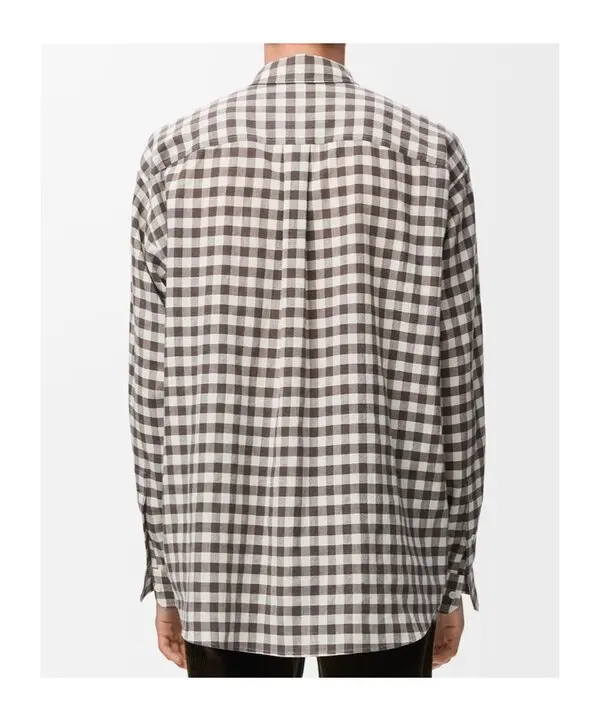Loewe Shirt In Wool And Cotton Flannel